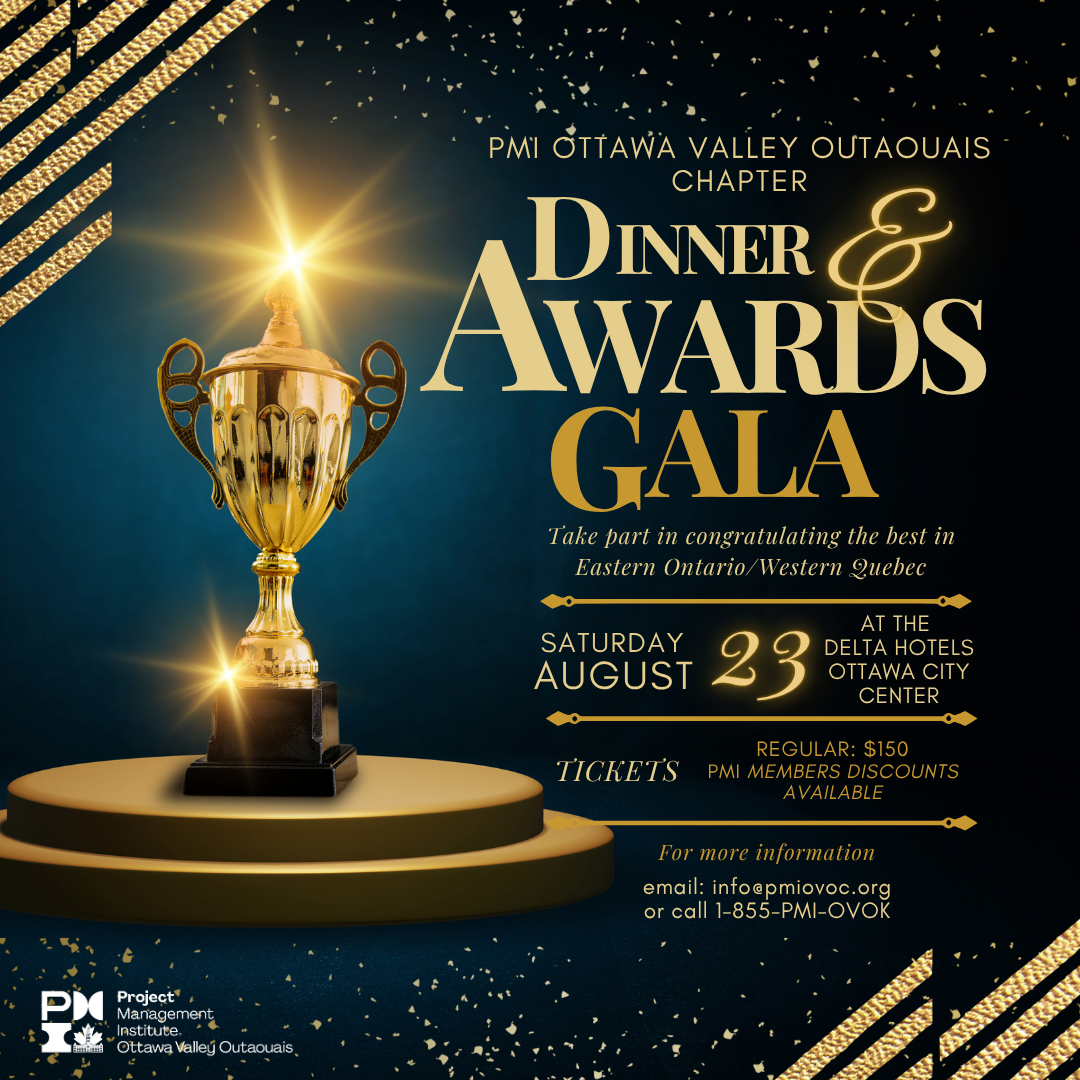 Awards | PMI Ottawa Valley Outaouais Chapter